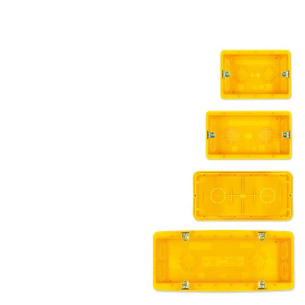 Modularni program | Aling 6524 – Montažna kutija - Halogen